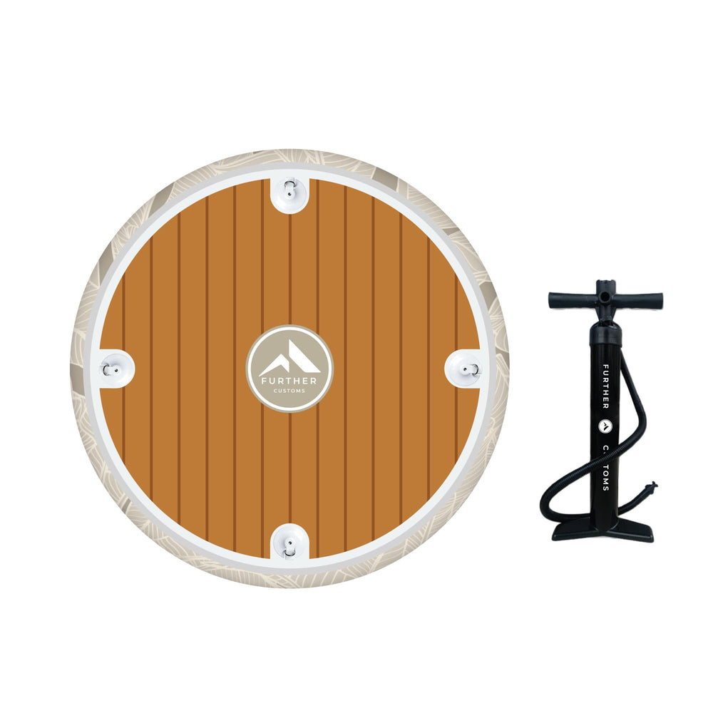 Further Customs // Inflatable Swim Platforms, Floating Bars & Docks